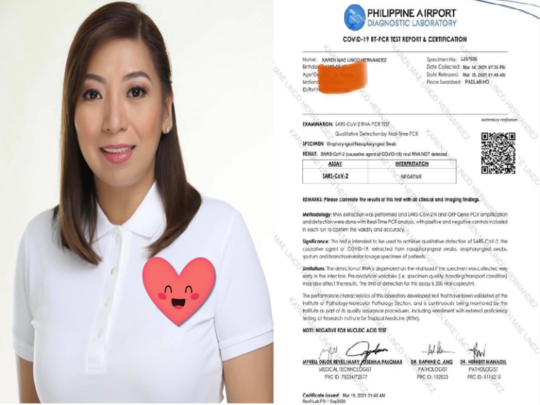 Kapitana Mayet Hernandez ng Brgy. San Isidro, Montalban, Rizal negatibo ...